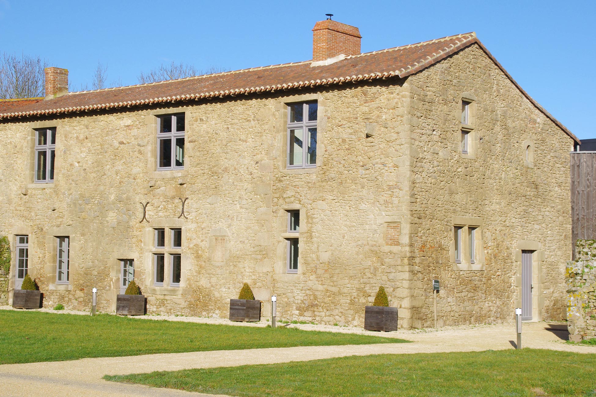 Restauration du logis de la Cité des Oiseaux - Architecture Vendée