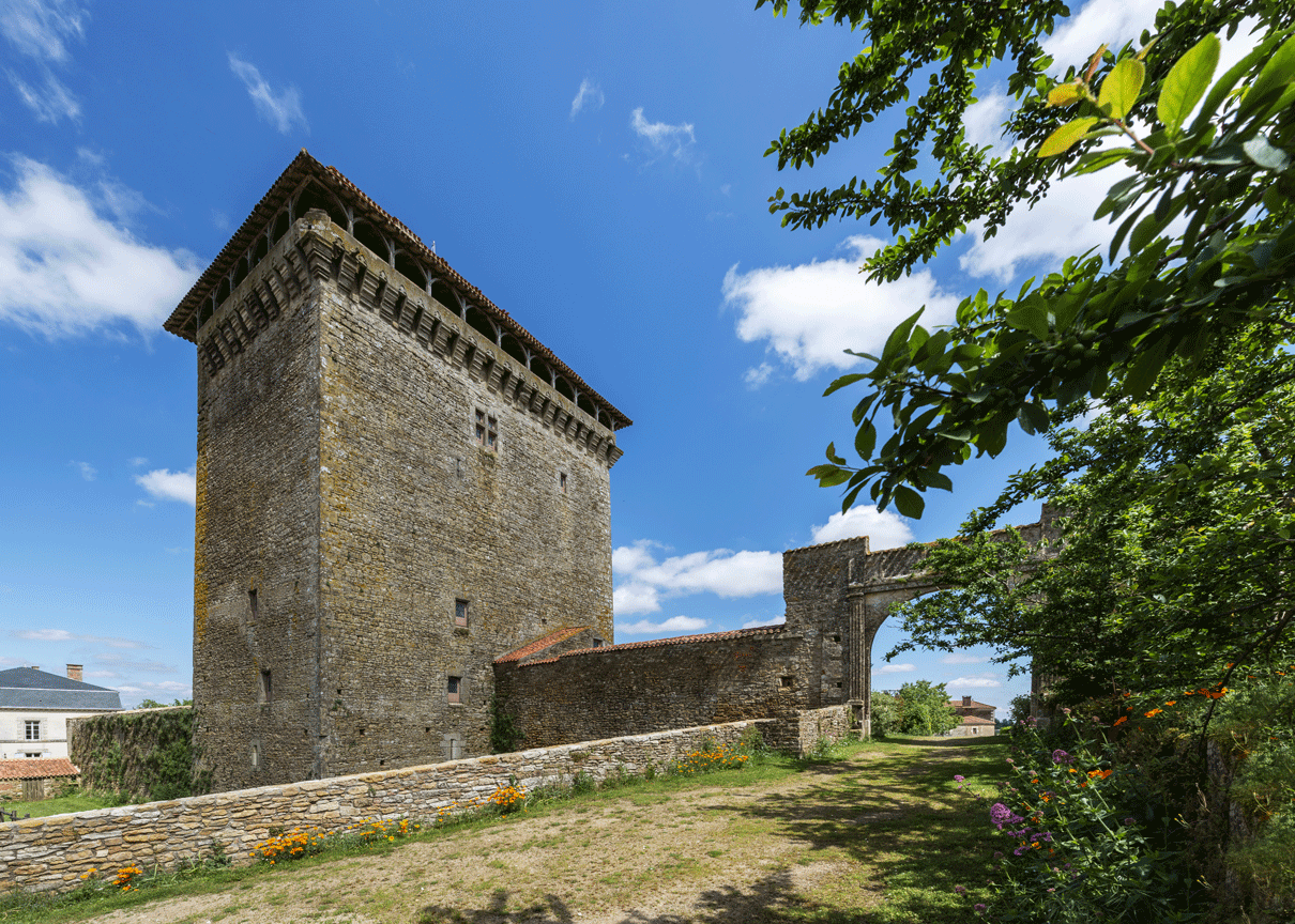 Restauration des abords historiques du donjon médiéval - Architecture ...
