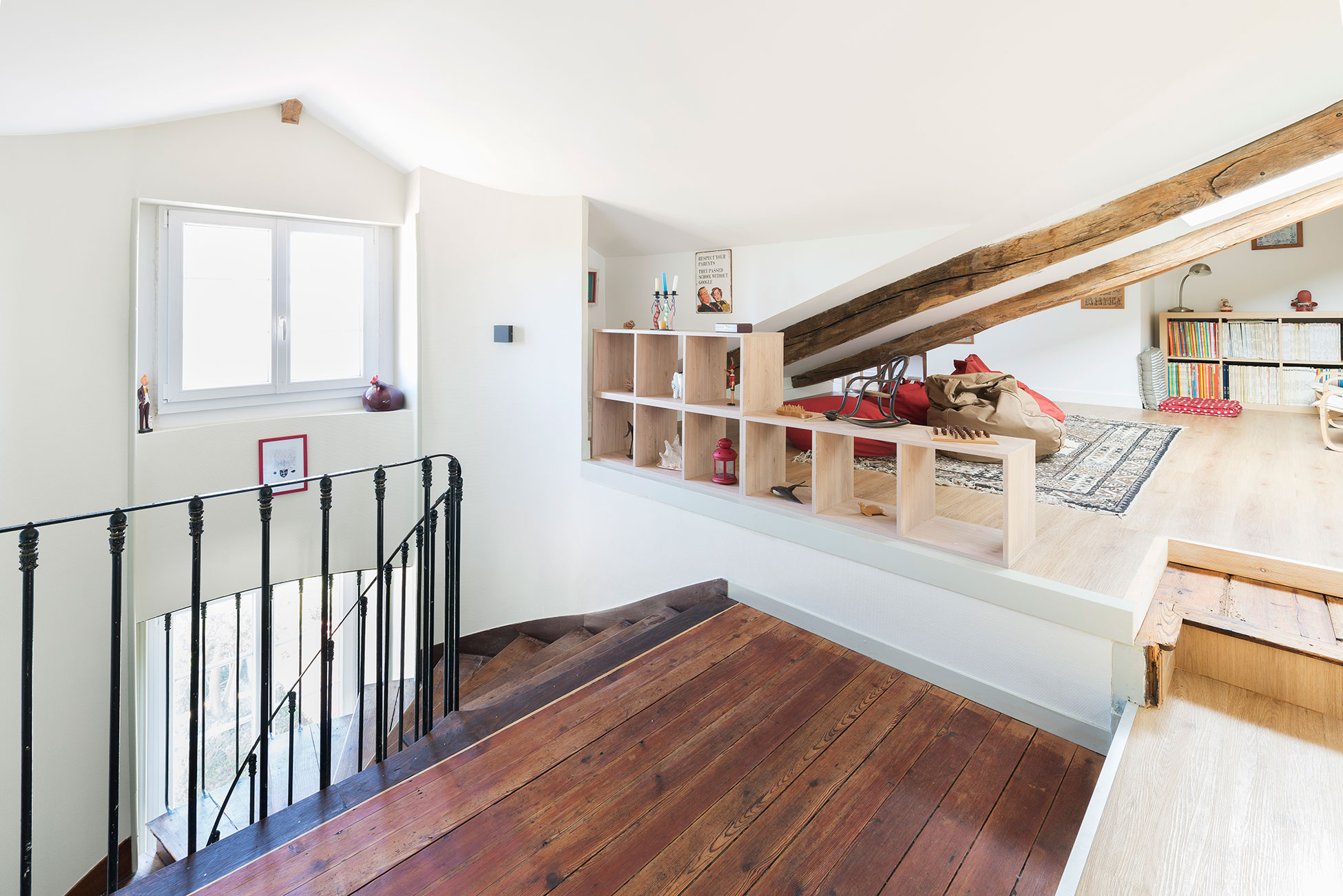 Réaménagement des combles d'une maison de maître - Architecture Vendée