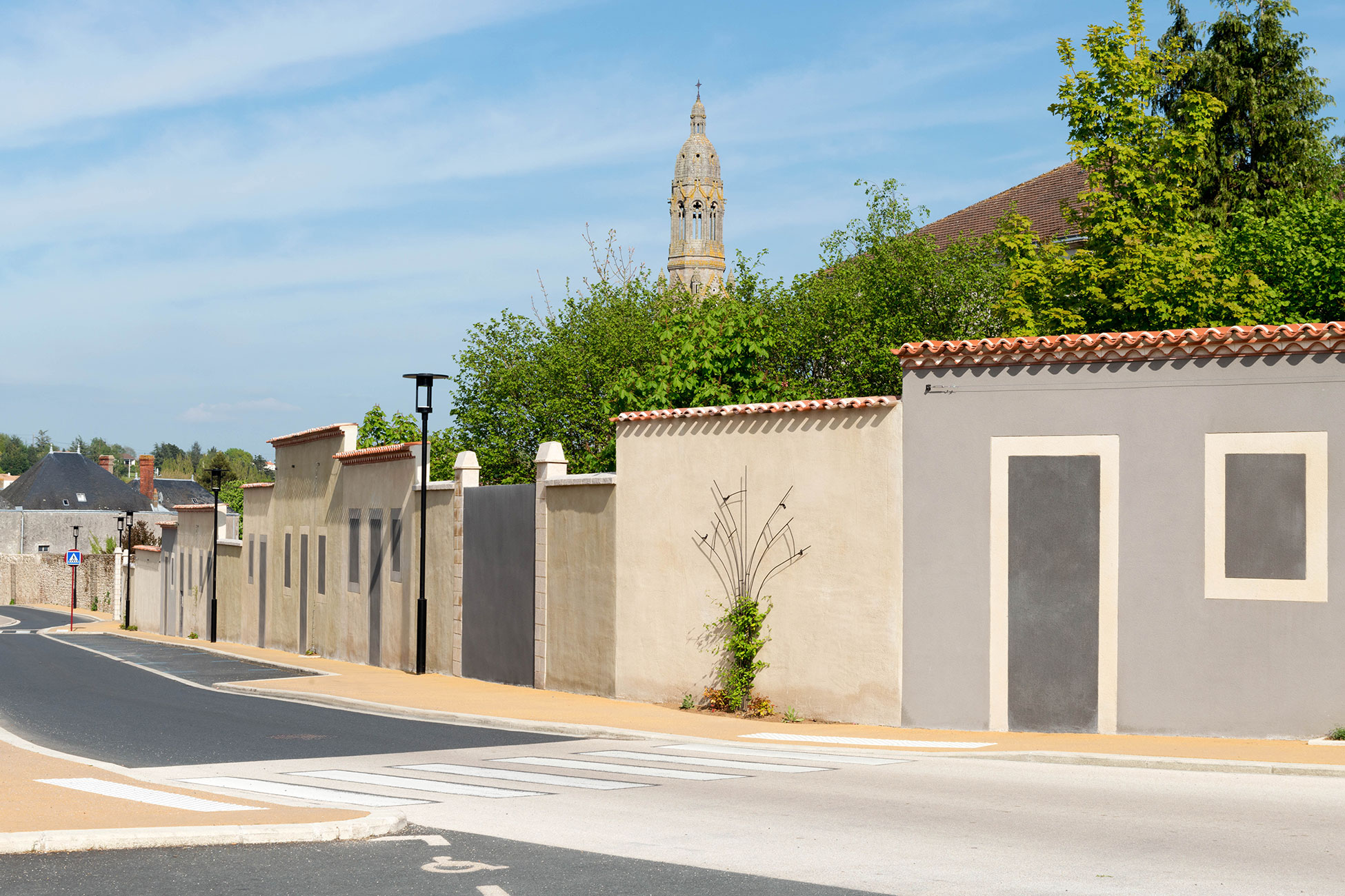 Aménagement et mise en valeur d'une rue - Architecture Vendée